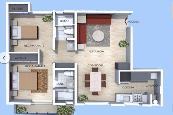 Renta de departamento en Mar Mediterráneo, Popotla, Ciudad de México ...